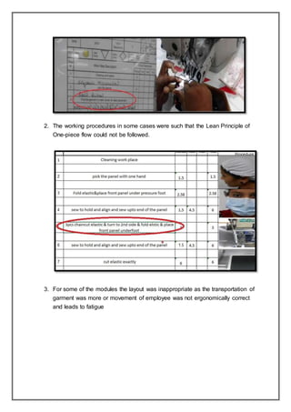 Standardization & digitalization of sewing operations | DOCX