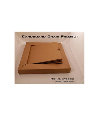 Cardboard Chair Project | PDF