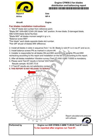 CFM56-3_BALANCING_NEW | PDF