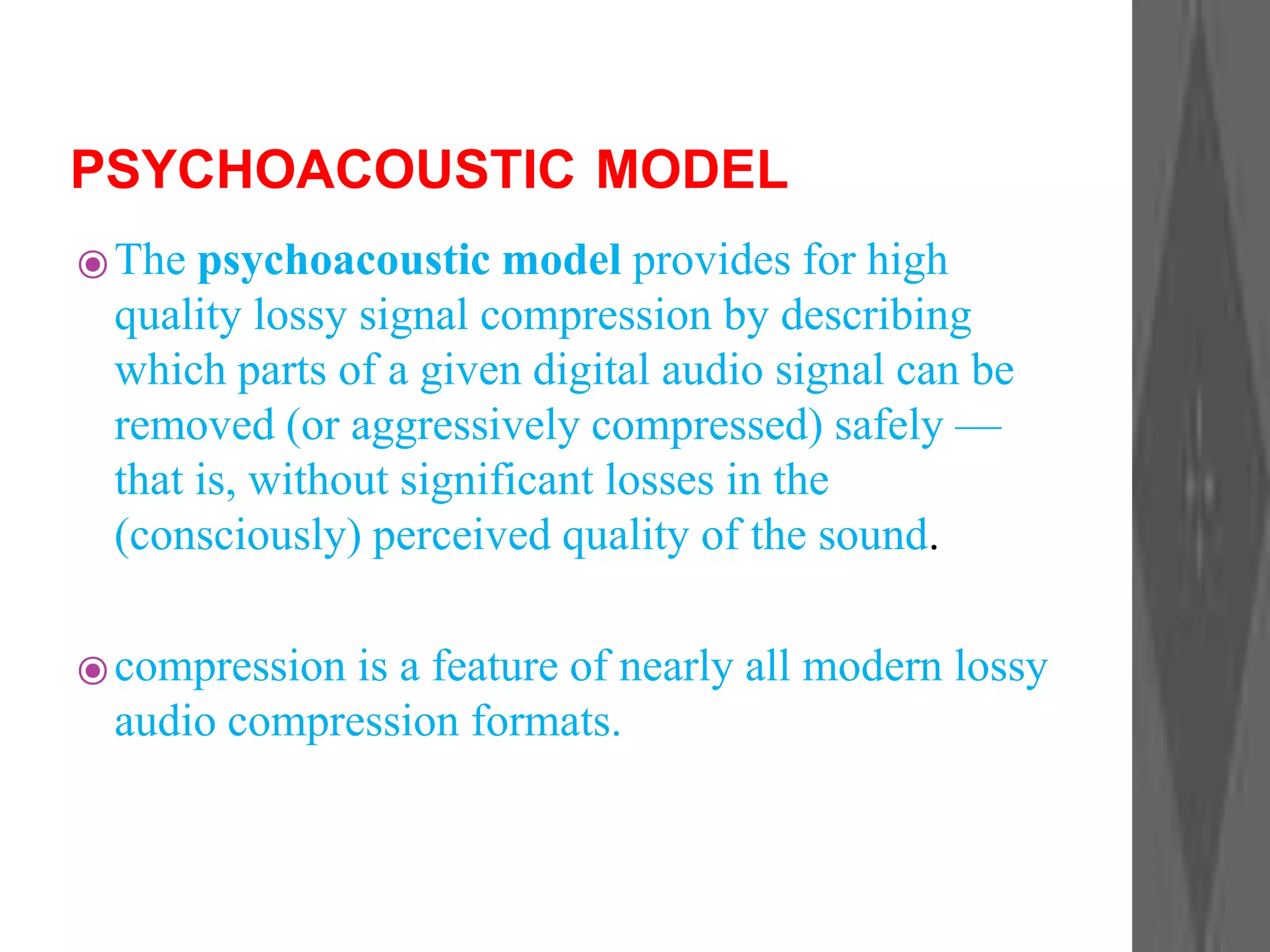 Psychoacoustics & Noise criteria | PPTX