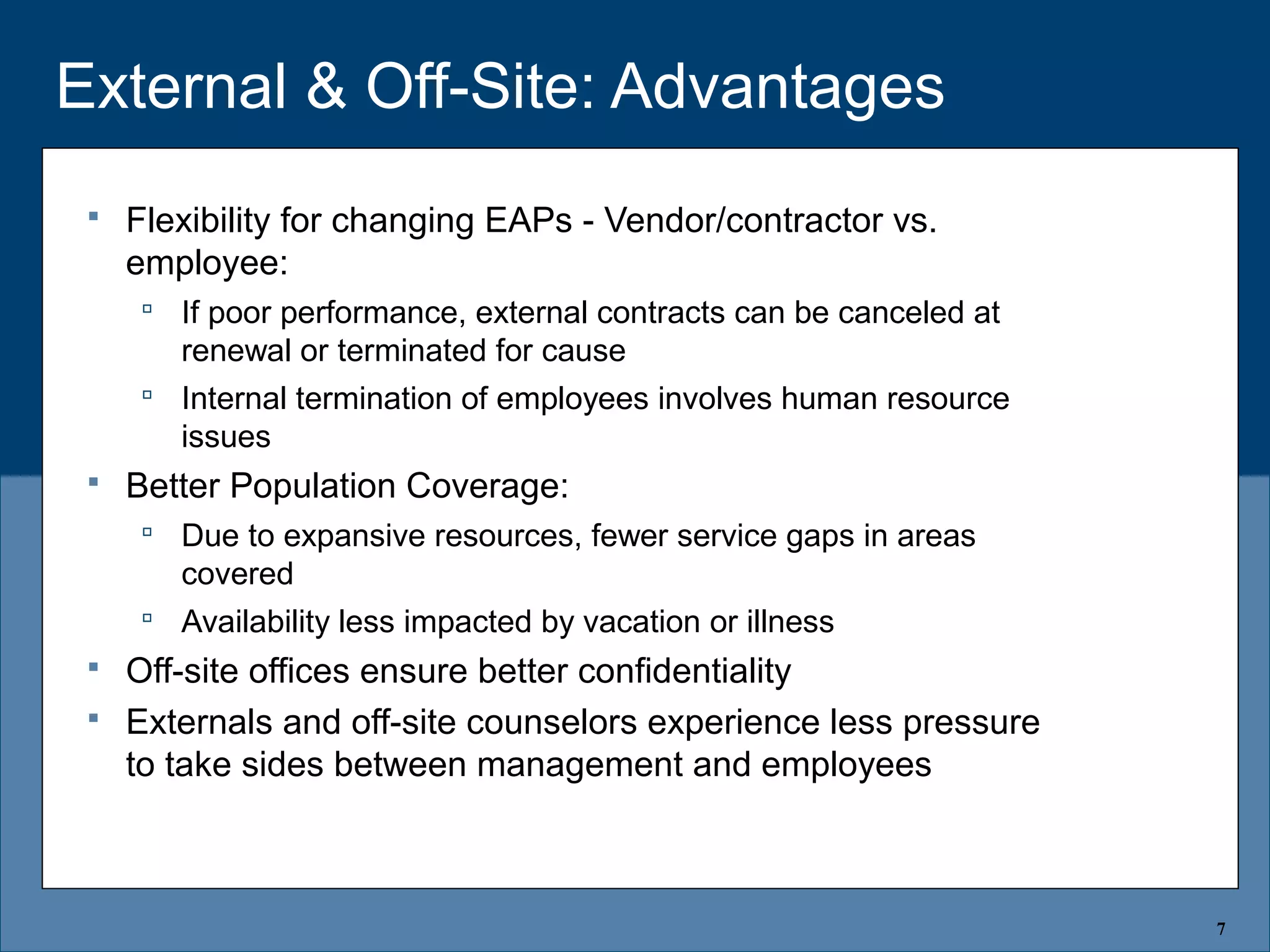 Comparison of EAP Models 4-23-10 | PPT