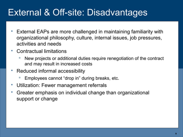 Comparison of EAP Models 4-23-10 | PPT