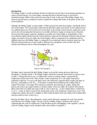Stirling Engine Report | DOCX