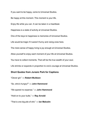 75+ Best Adventurous Universal Studios Quotes.pdf