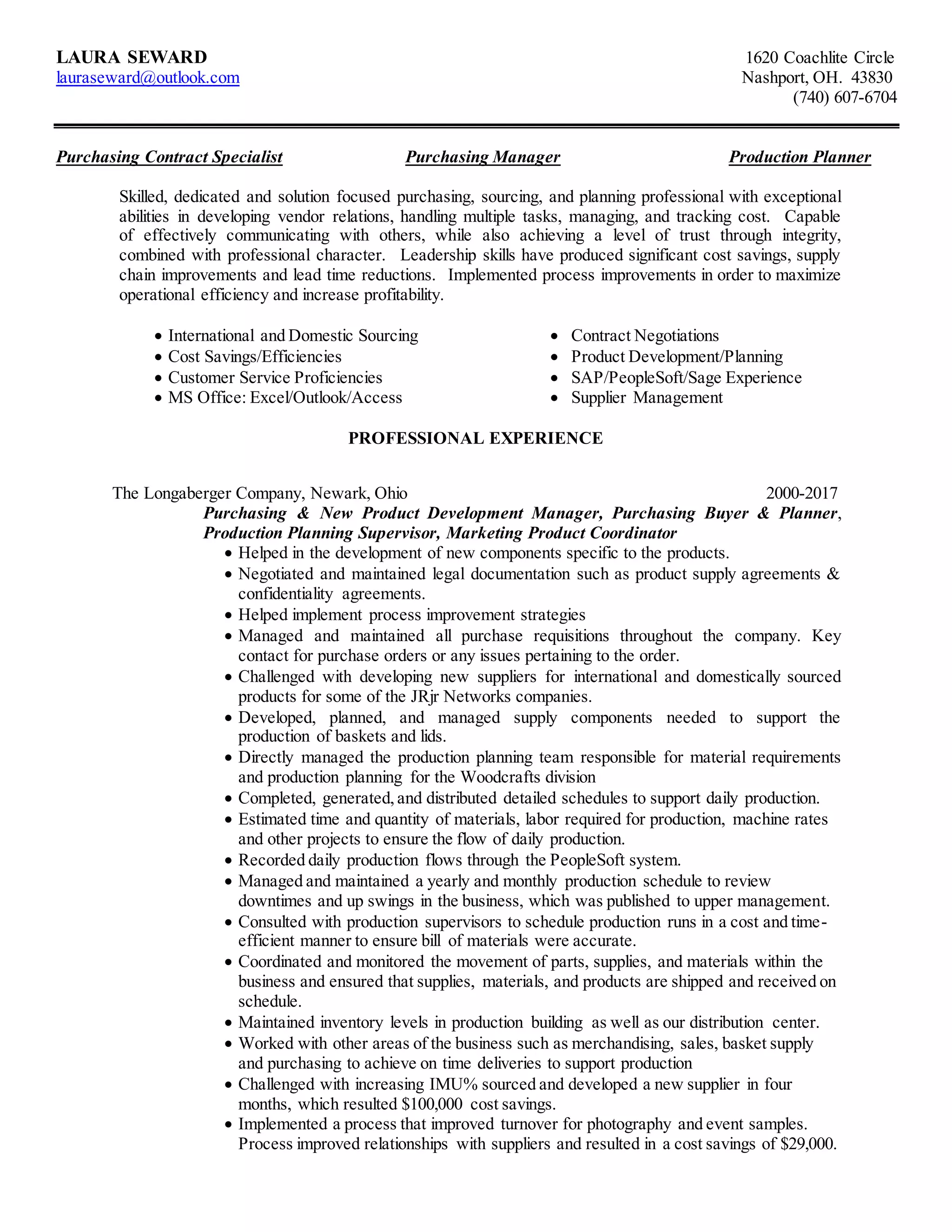 LAURA SEWARD RESUME-2.22.17