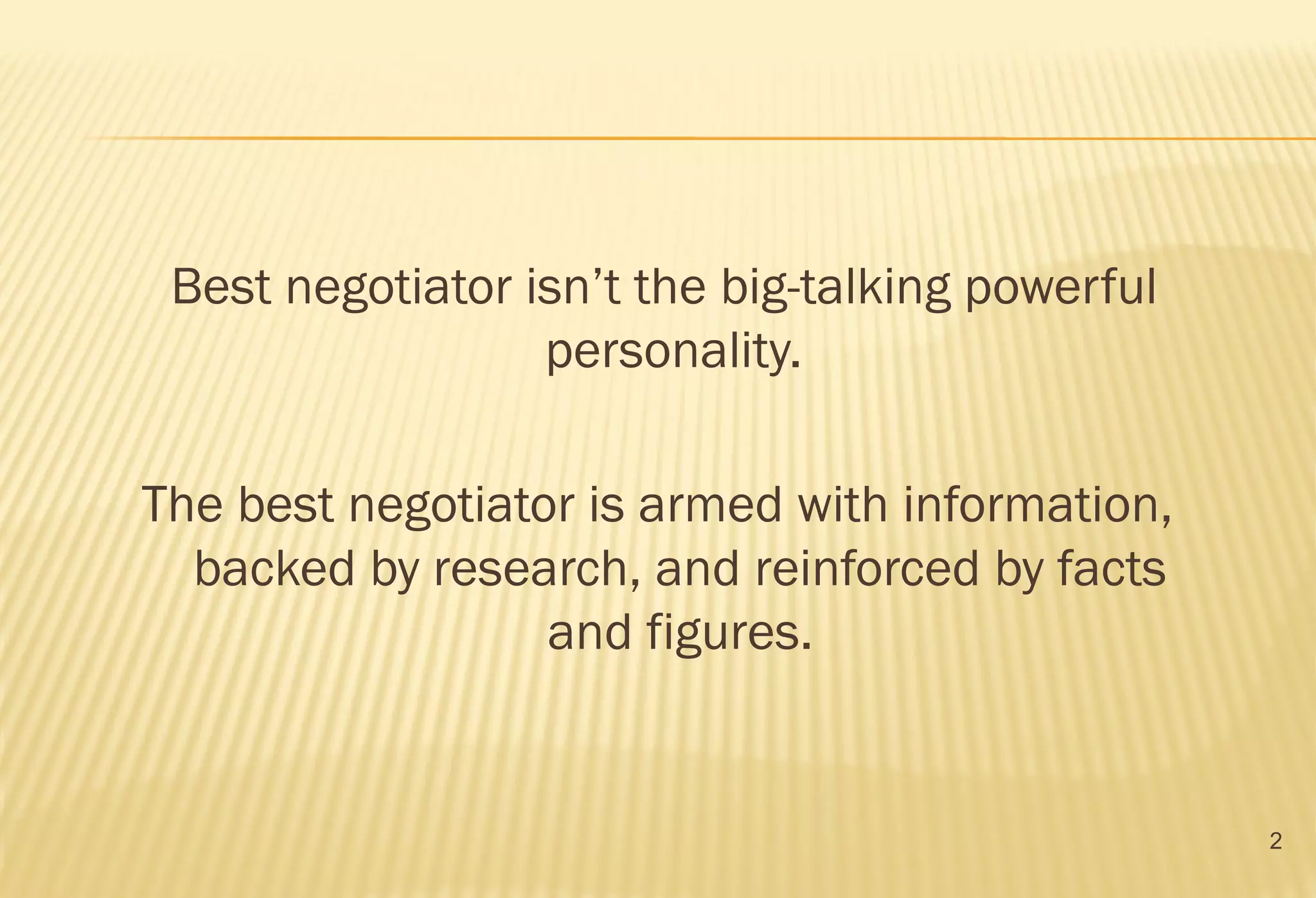 Negotiation Skills | PPT