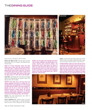 DiningGuide | PDF | Hotel Properties | Real Estate