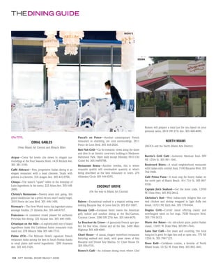 DiningGuide | PDF | Hotel Properties | Real Estate