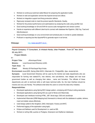 PRAVIN_RESUME-7.5+_YR_EXP-JAVA_J2EE | PDF