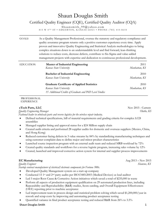 shaunDSmithResume_NR | PDF