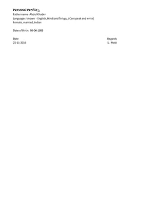 MBS Resumeeeeee | DOCX