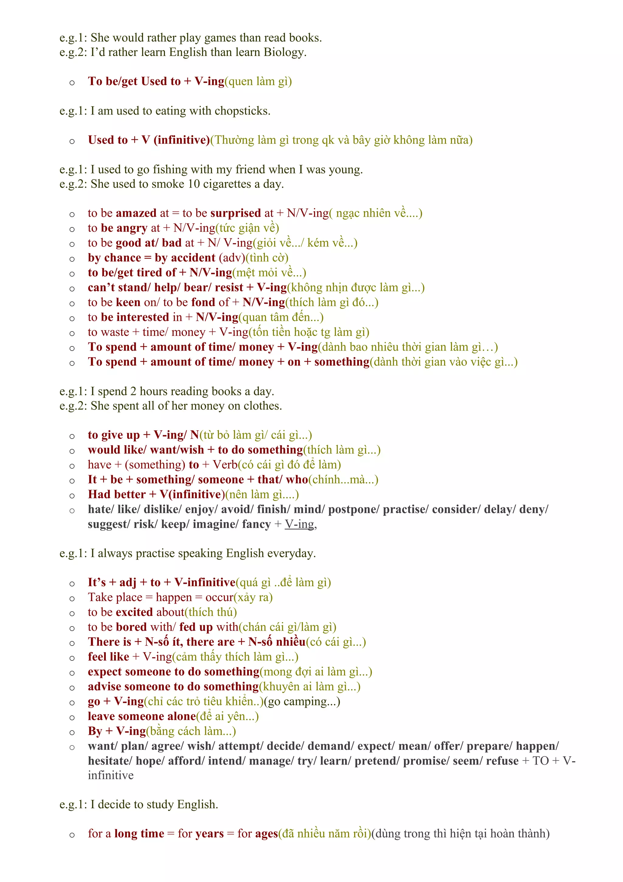 75 cau truc tieng anh can thiet | DOC