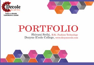 PORTFOLIO (shivani sethi) | PDF