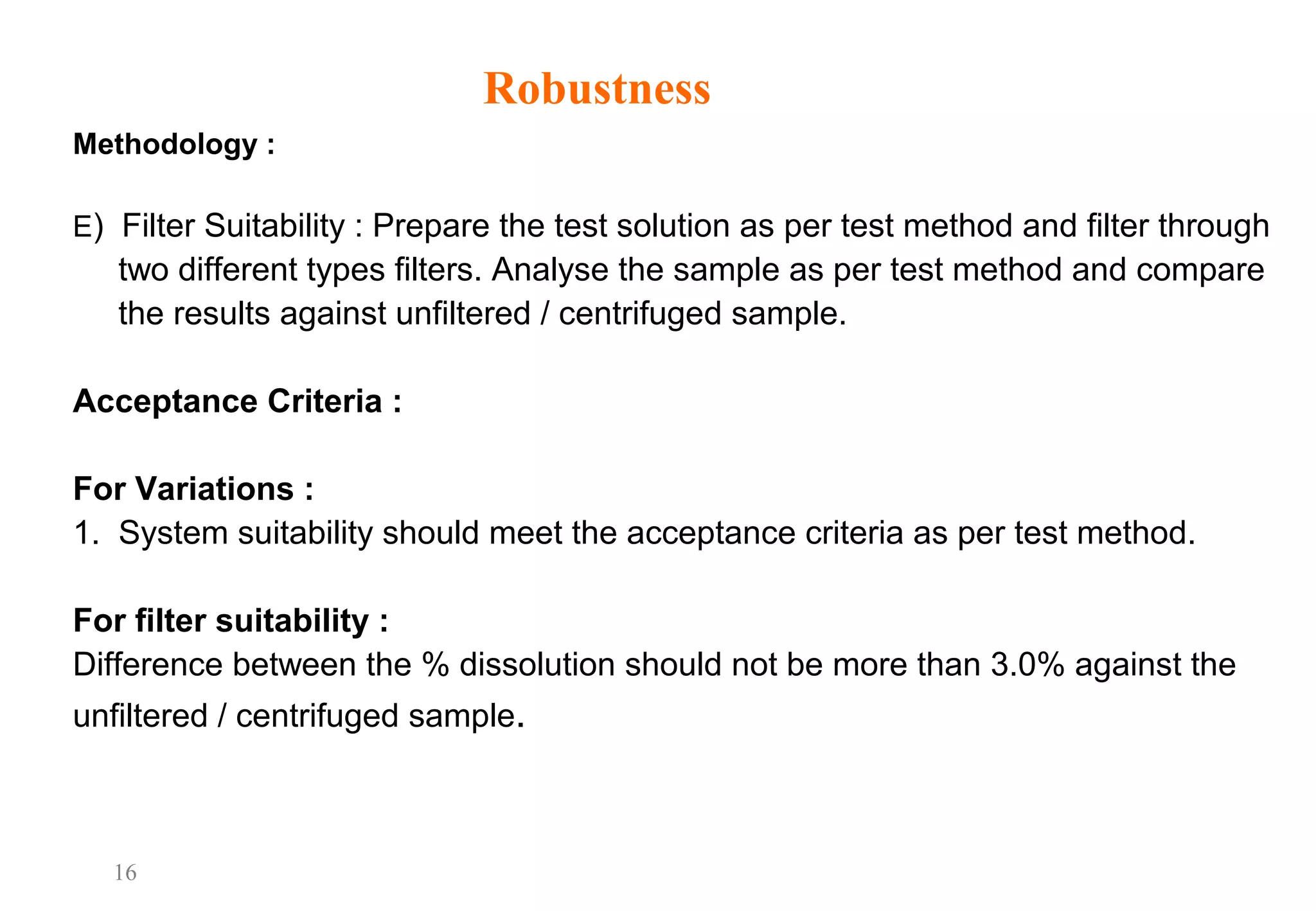 Dissolution-Method validation _ppt_slide | PPT