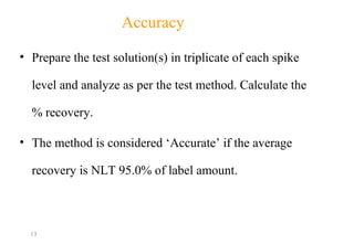 Dissolution-Method validation _ppt_slide | PPT