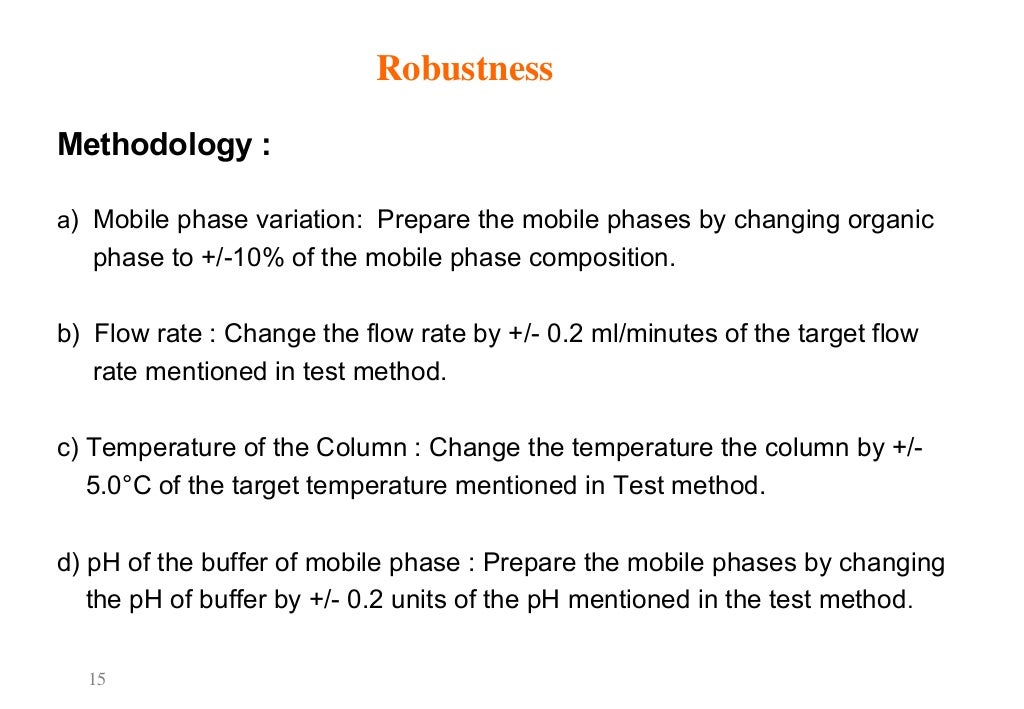 Dissolution Method Validation Ppt Slide