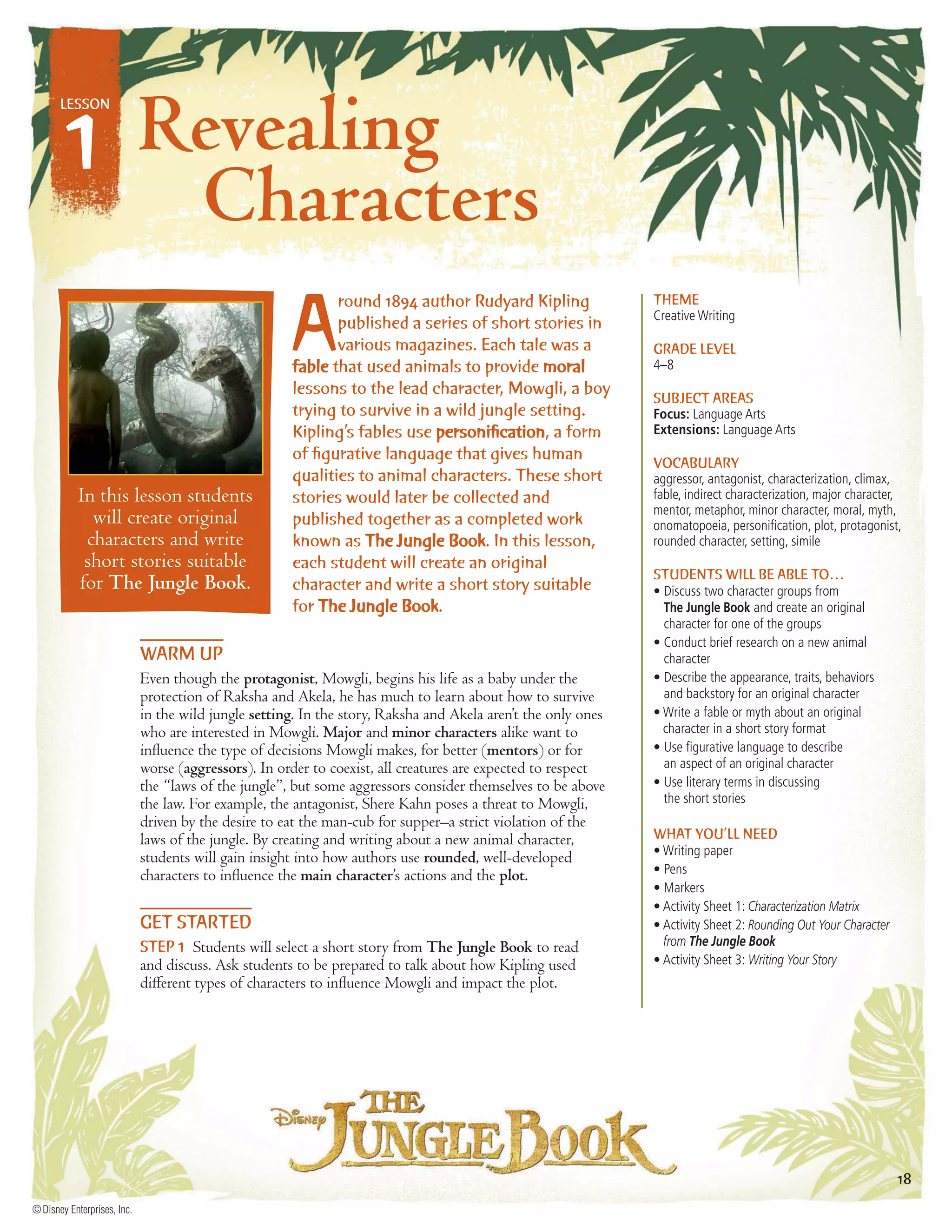 The Jungle Book Ed Guide | PDF