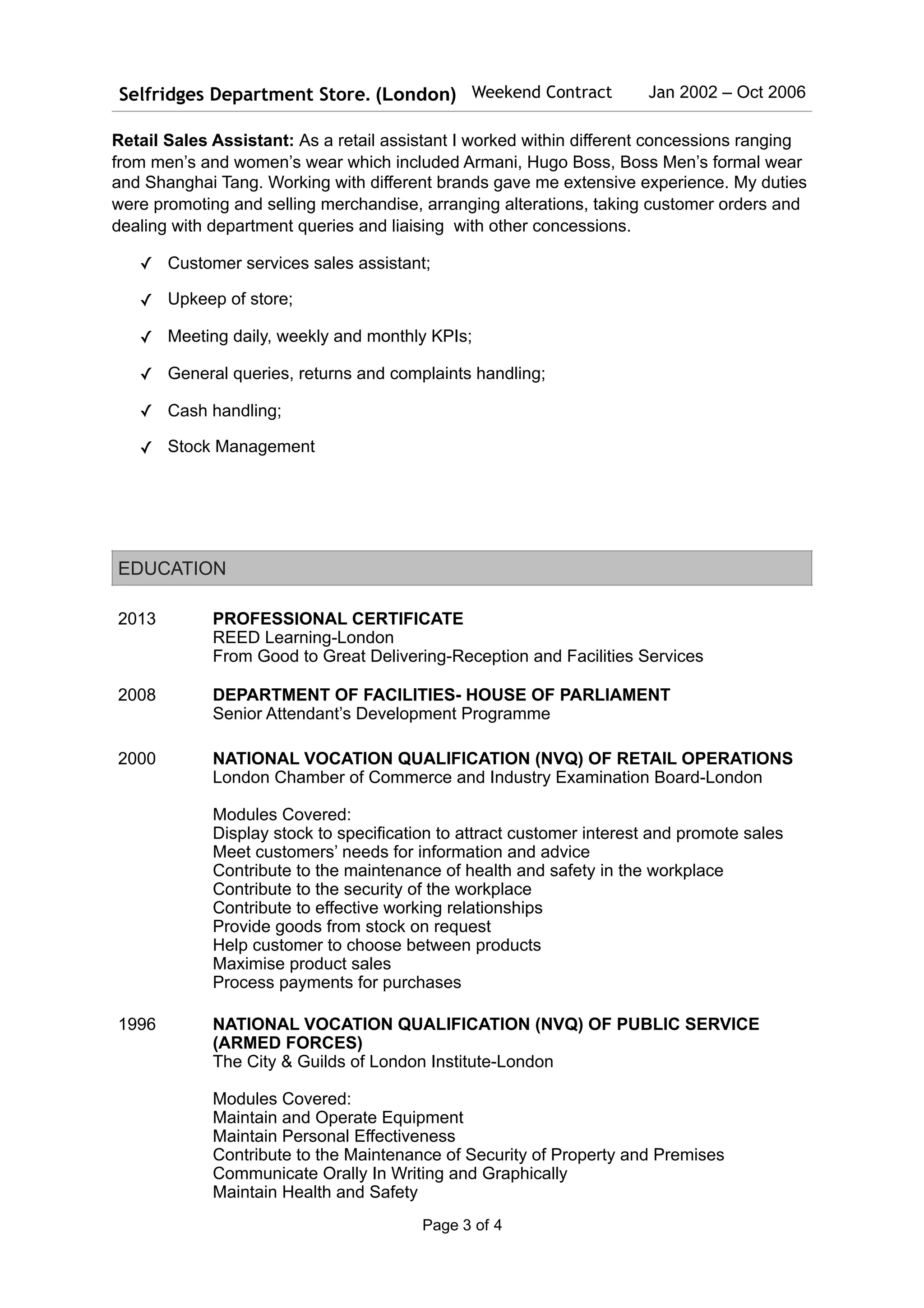 Resume PDF | PDF