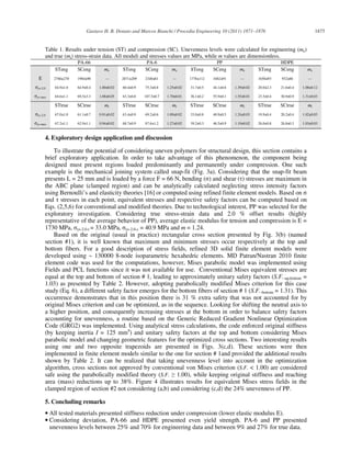 Numerical modeling of uneven thermoplastic polymers behaviour using ...