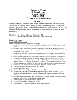 Francesca Resume ele