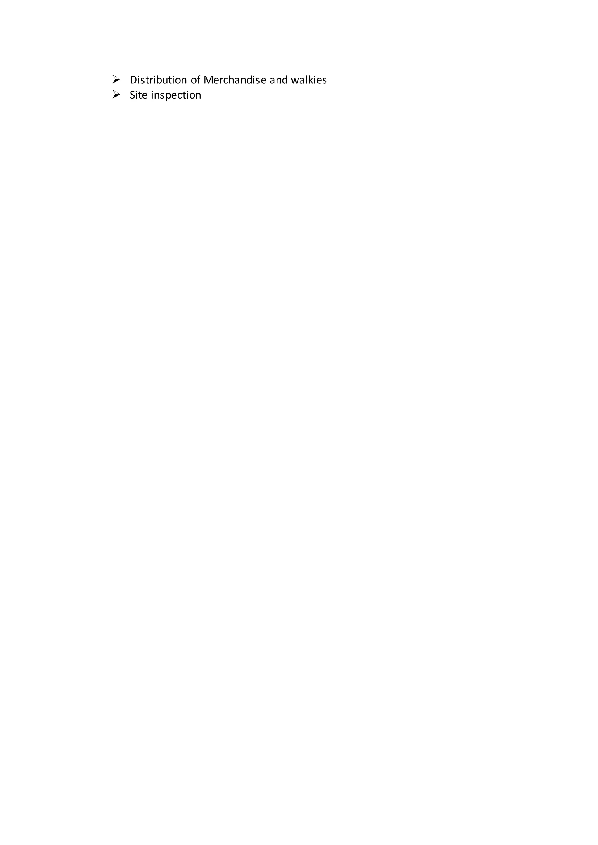 EVENT WORK EXPERIENCE | DOCX