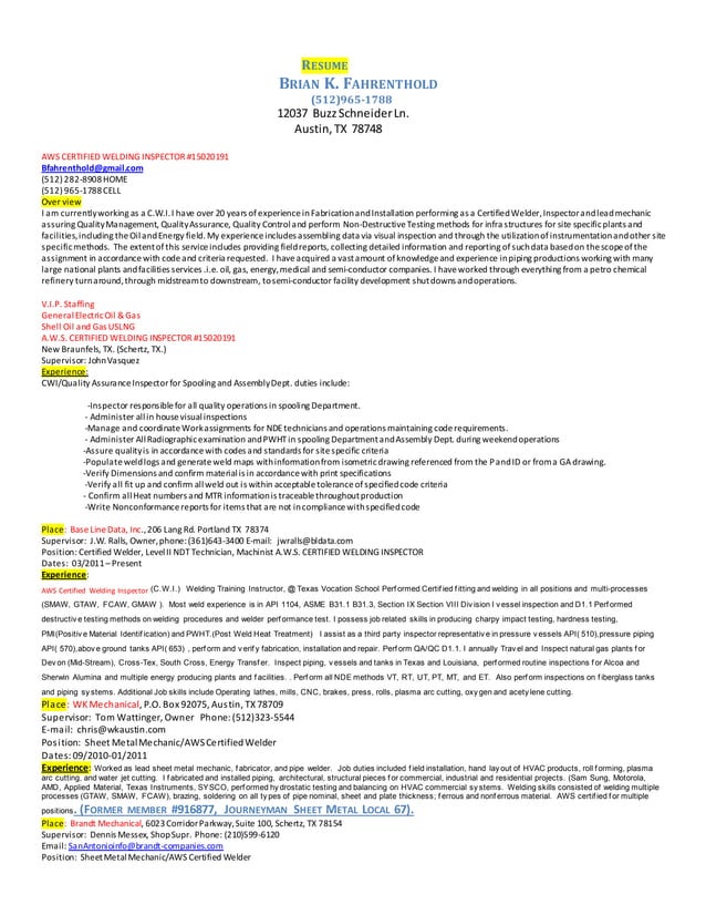 Brian_Resume_revise 3 | DOCX | Careers
