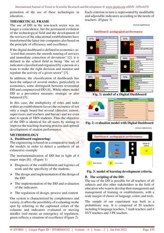Digital Assessment of Learning Case of the Digital Dashboard DD | PDF