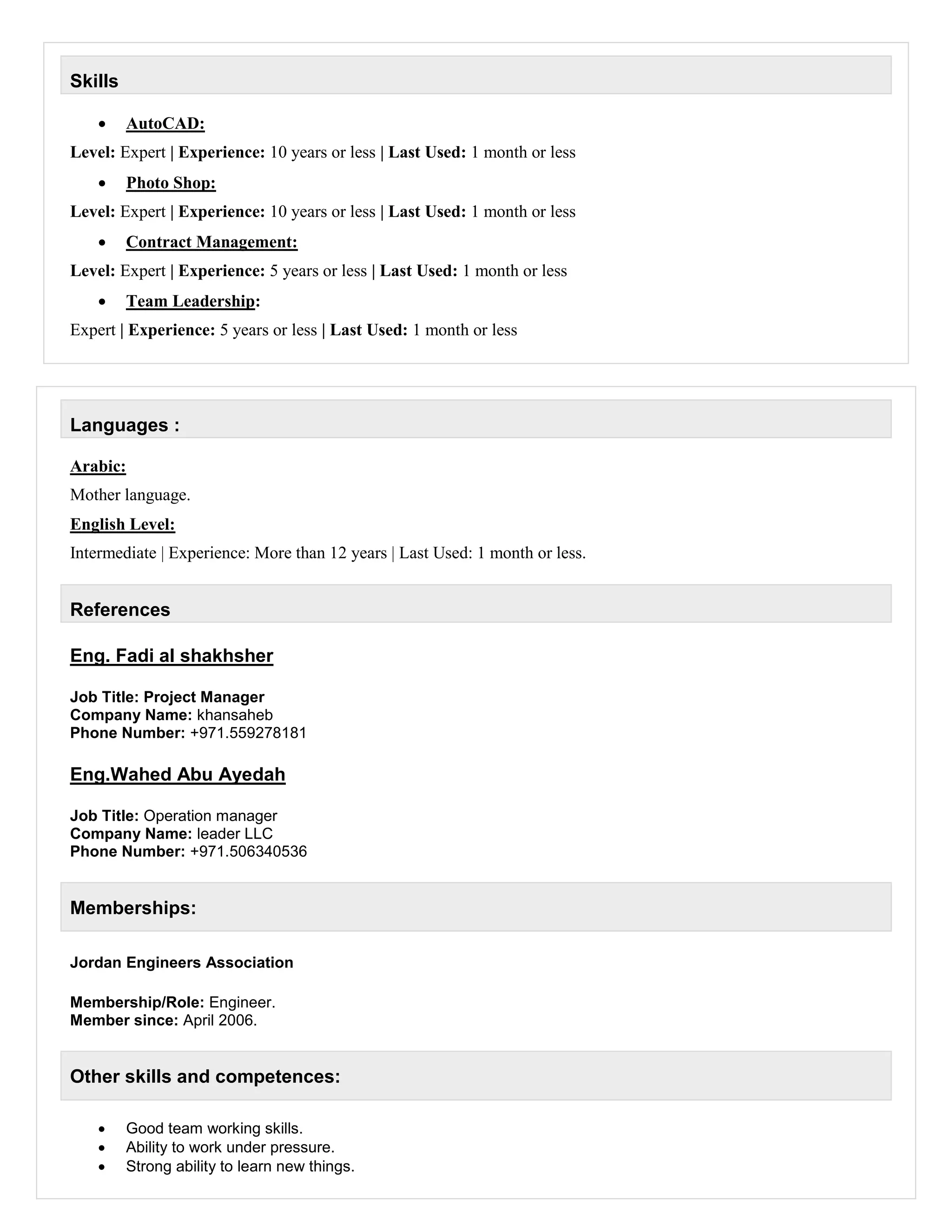 Ghadeer Samer CV | PDF