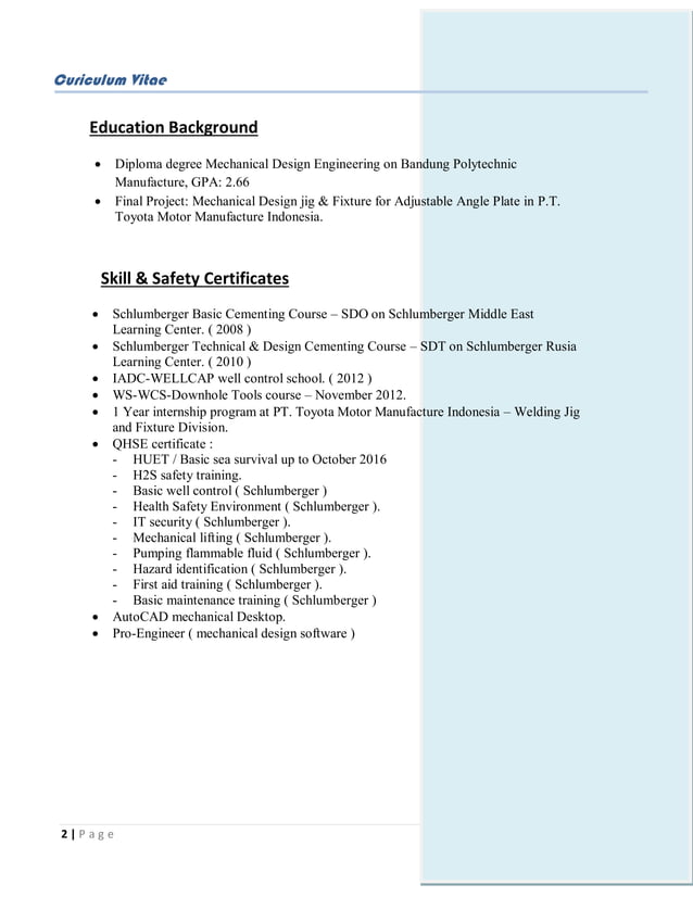 Achmed Viqie Curiculum Vitae 2016_0 | PDF