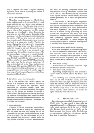 Improving DRAM performance | PDF