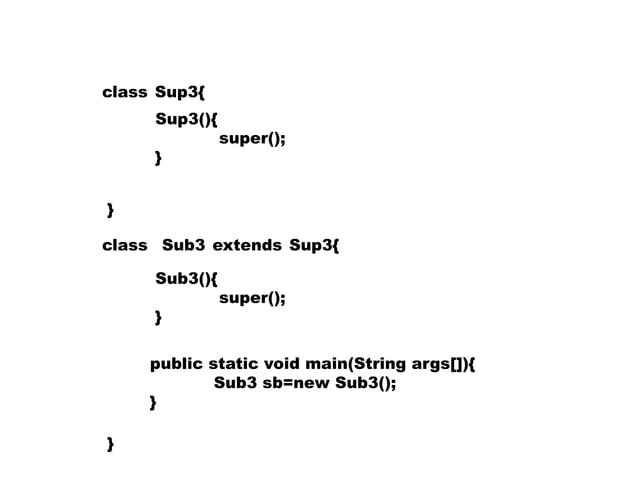 Inheritance in Java | PPT