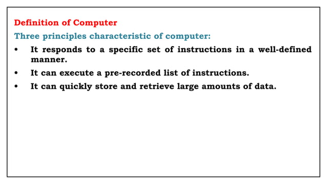 computer introduction and generation of computer.pdf | Computing ...