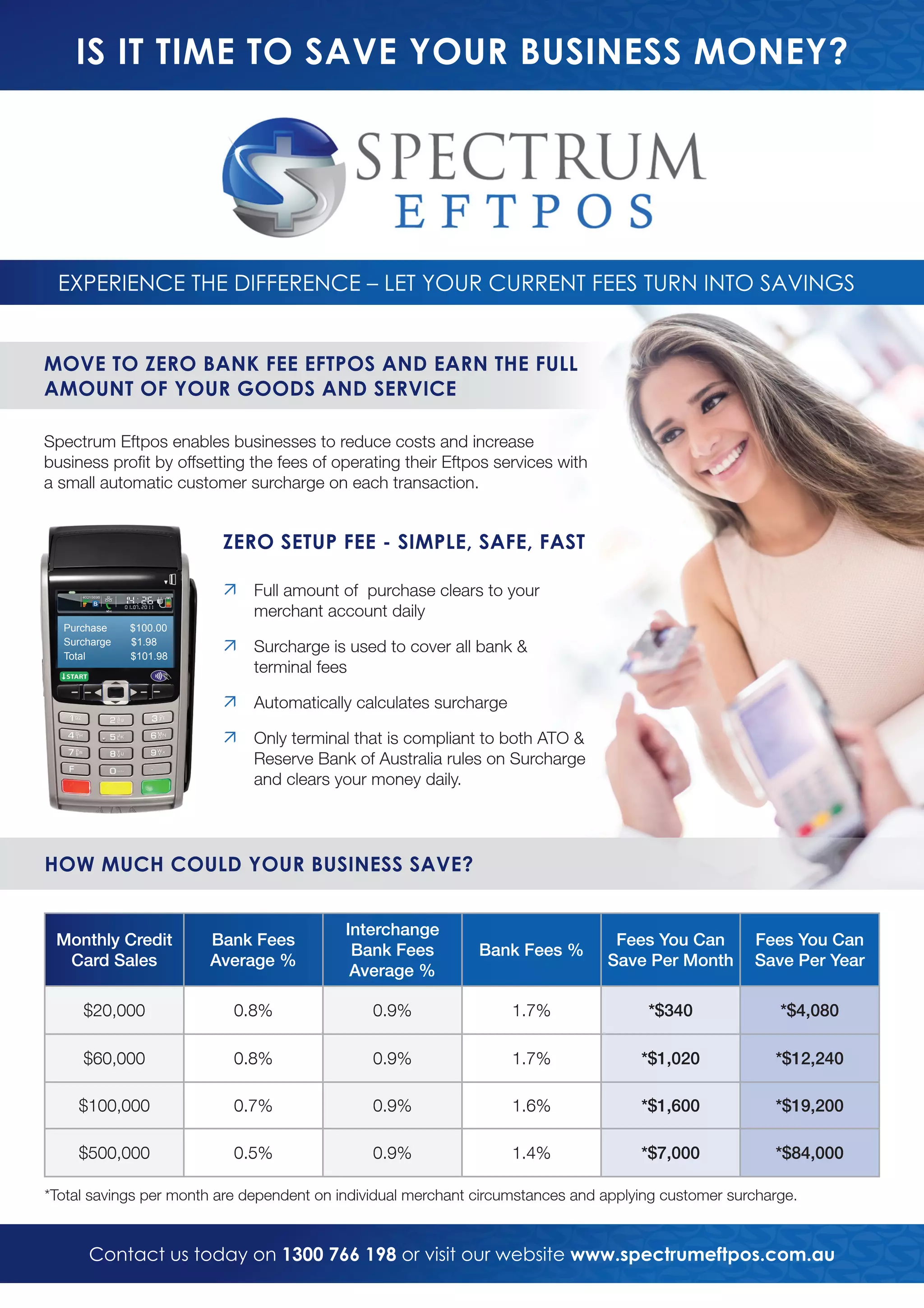 Spectrum Eftpos Flyer | PDF