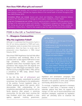 FGM Policy Brief - Oct 2013 | PDF | Sexual Health | Diseases and Conditions