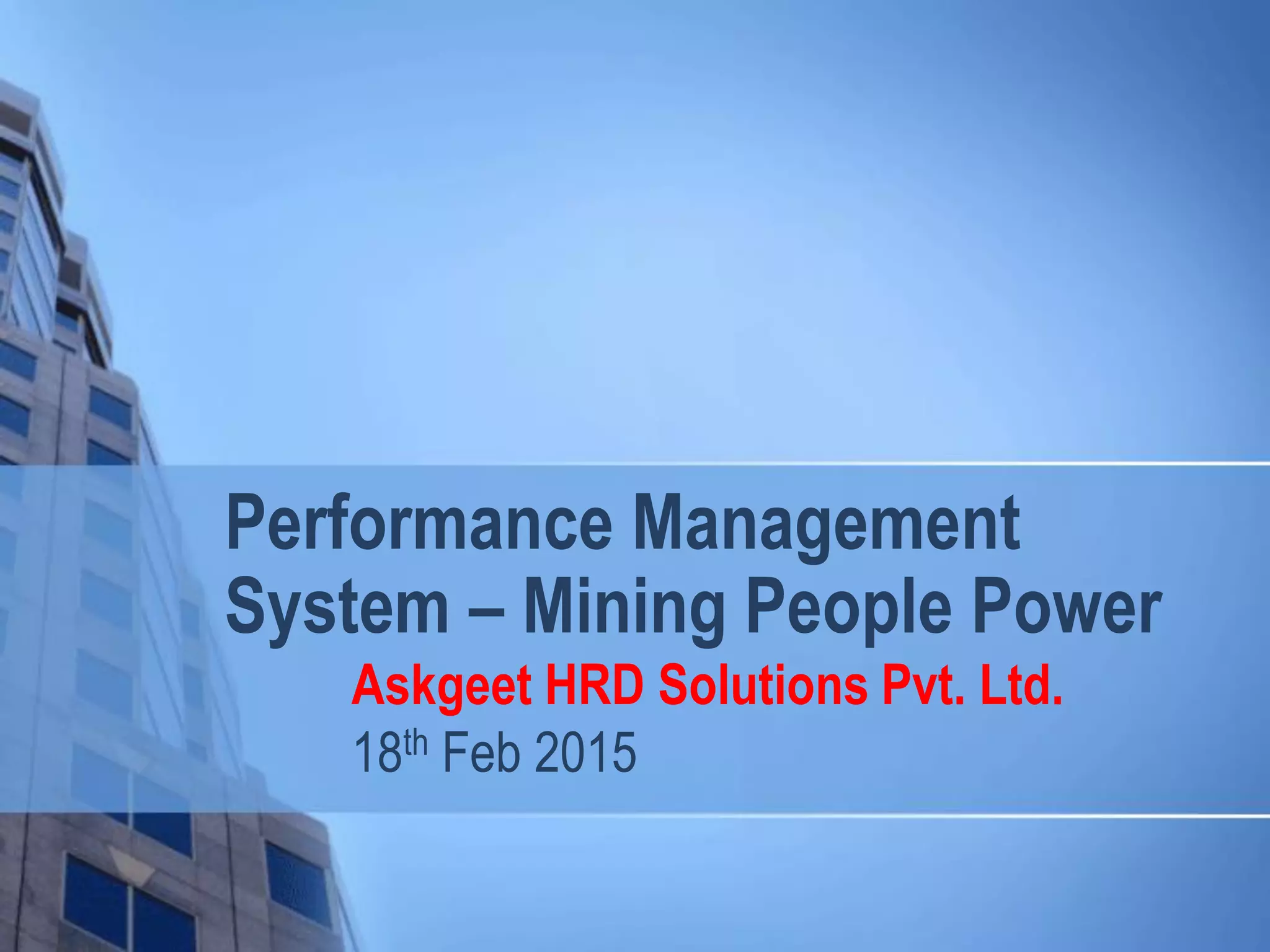 Performance Management System | PPT