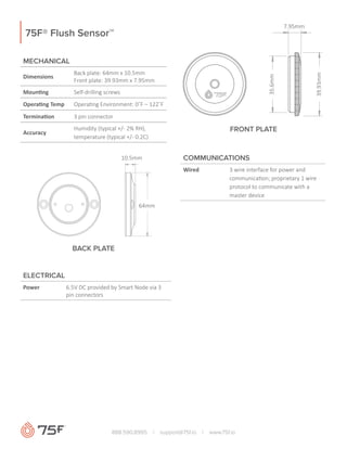 75F Local Interface Sensors | Room Sensors and Local Interface Data ...