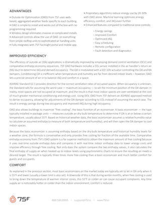 75F Outside Air Optimization and Economizer Control | PDF