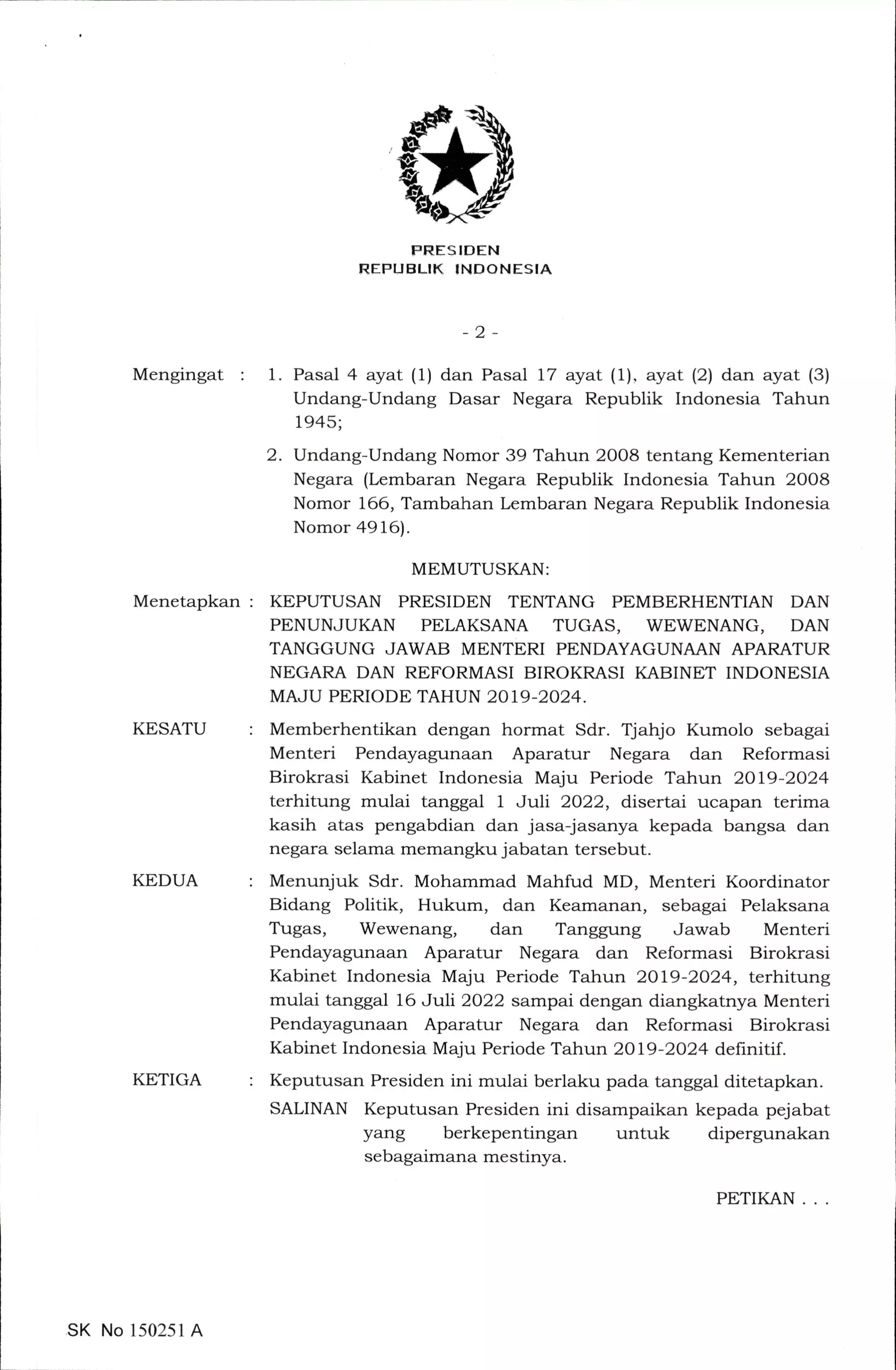 Kepres Nomor 75 p 2022.pdf