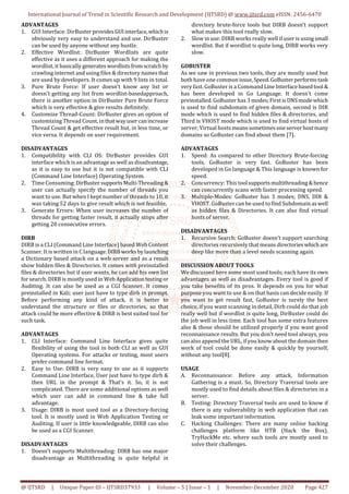 Study of Directory Traversal Attack and Tools Used for Attack | PDF