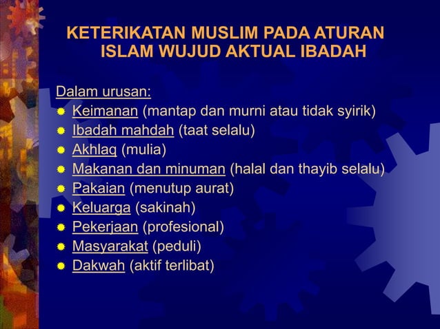 76. hakekat hidup muslim new | PPT