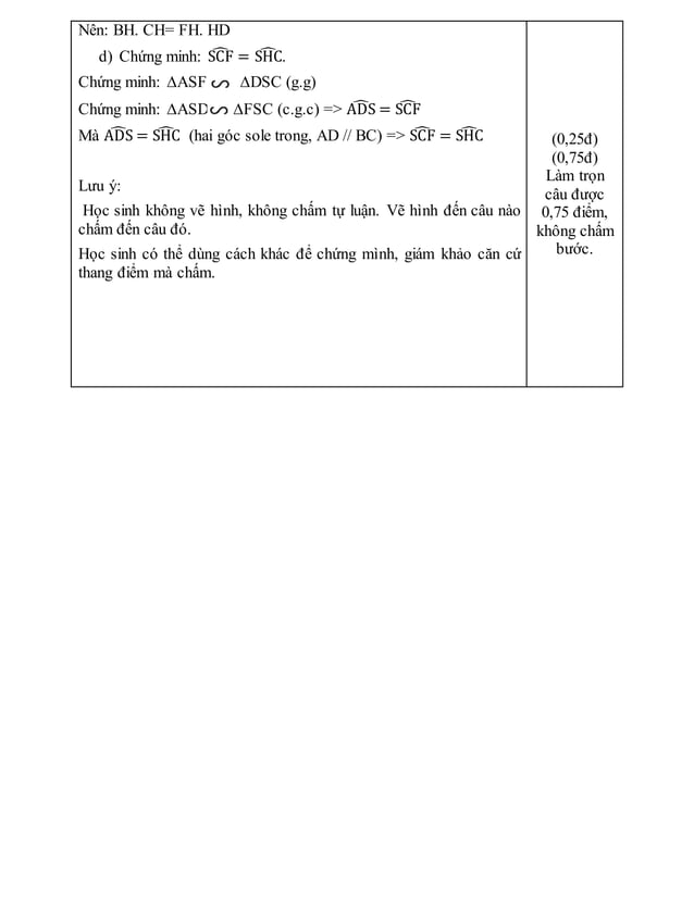 Đề Thi HK2 Toán 8 - THCS Giồng Ông Tố | DOCX