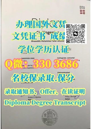 DTU毕业证 | PDF