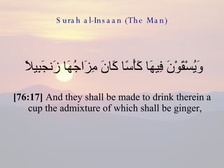 76 Surah Al Insaan (The Man) | PPT