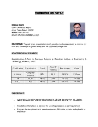 RESUME | PDF