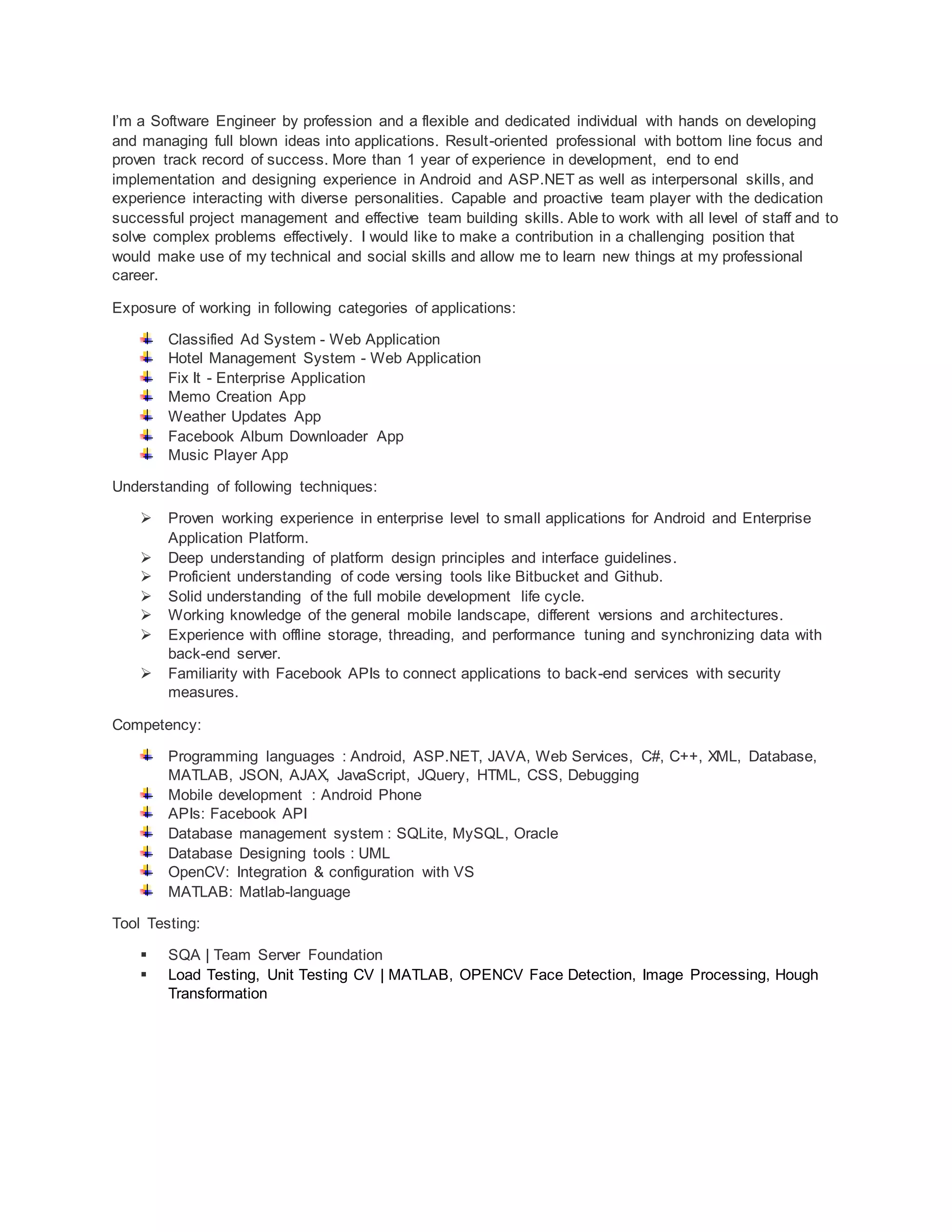 Summary | DOCX | Programming Languages | Computing