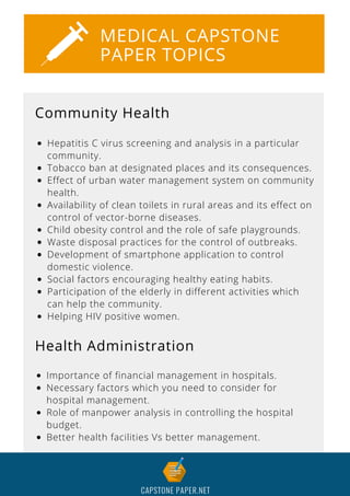 760 Ideas for Capstone Project | PDF