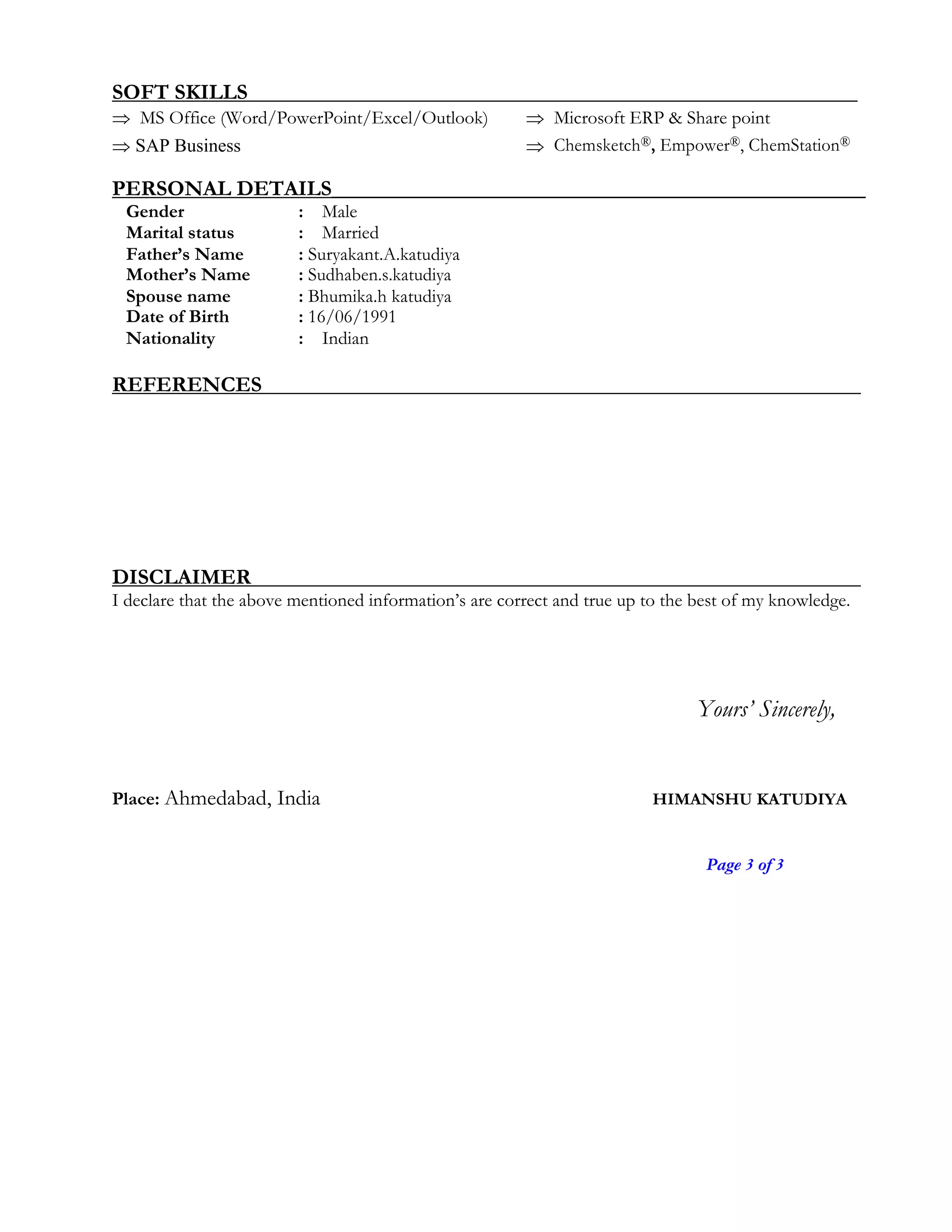 Himanshu Resume | PDF