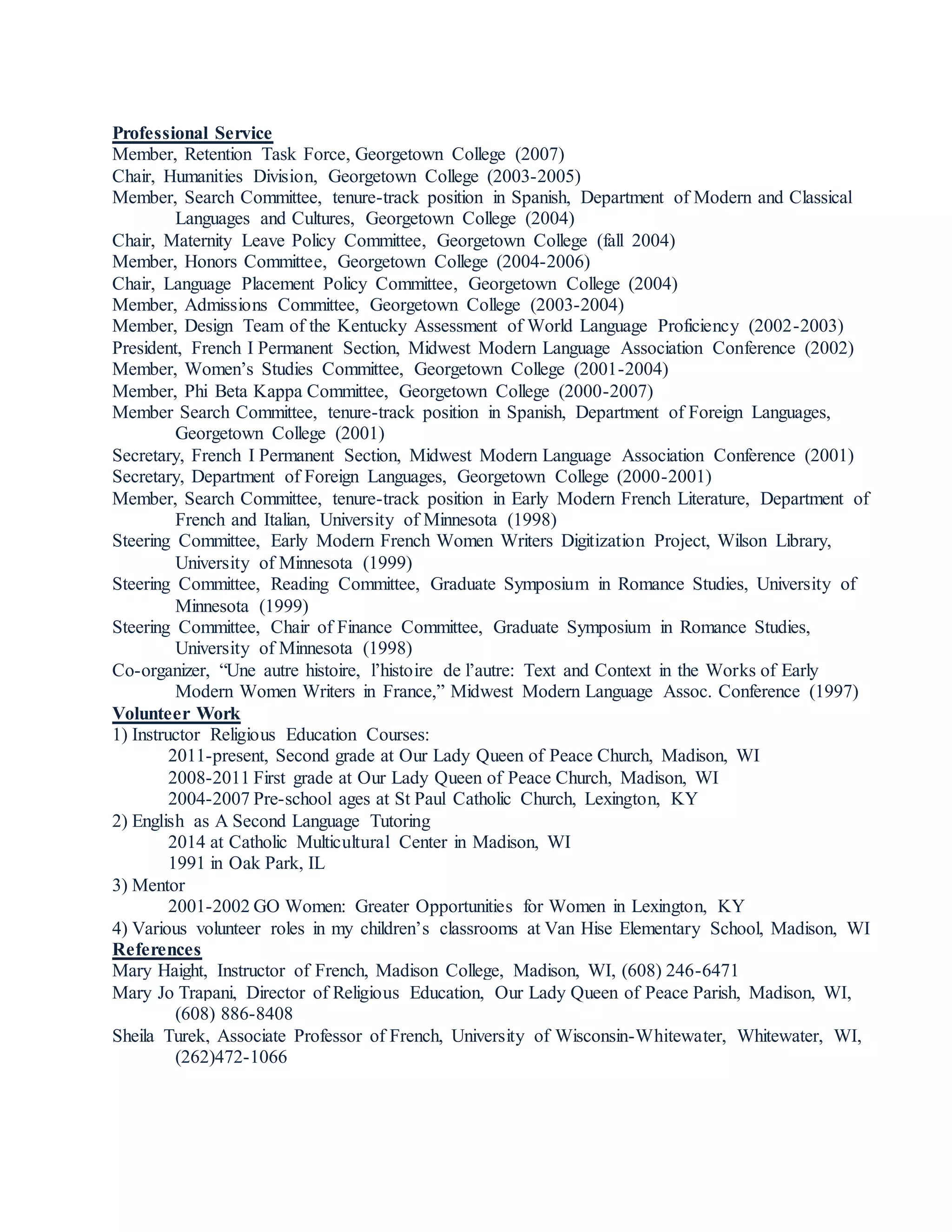 Mary Loretta Skemp CV3 | PDF