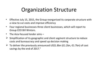 Standard Chartered Bank, India Operations - Company Profile | PPT