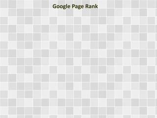 Google Page Rank | PPT